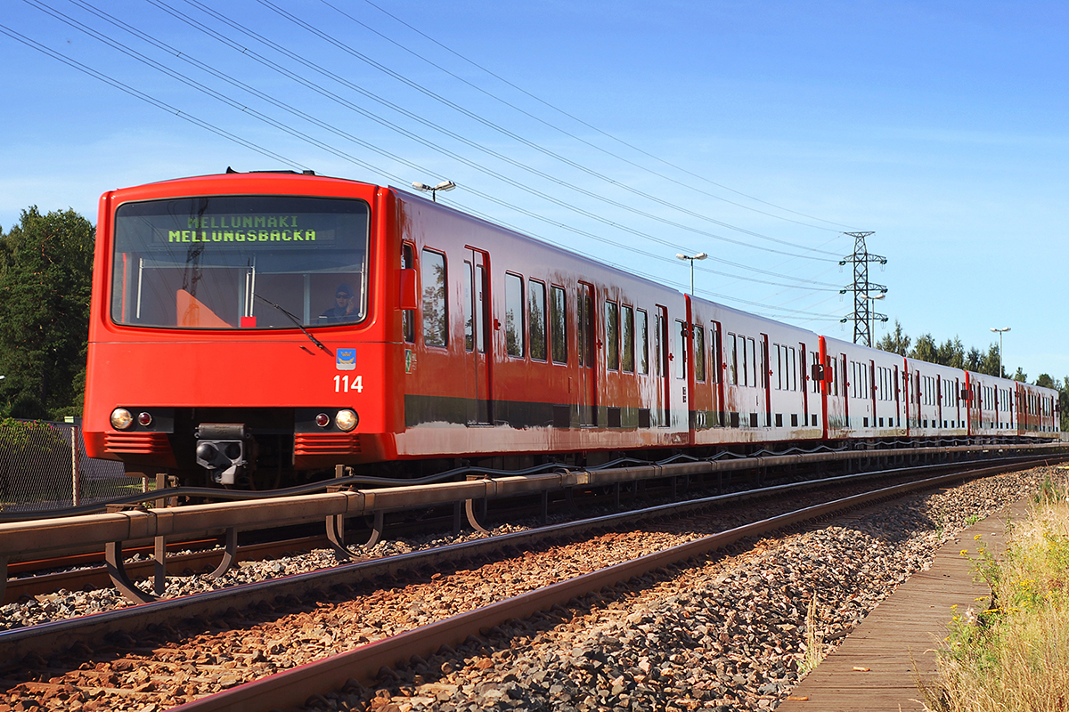 Metro fleet - Kaupunkiliikenne Oy
