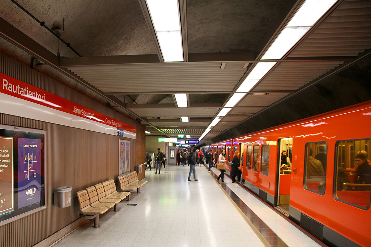 Metroliikenne palaa Rautatientorille 2.9. – työt asemalla jatkuvat ...